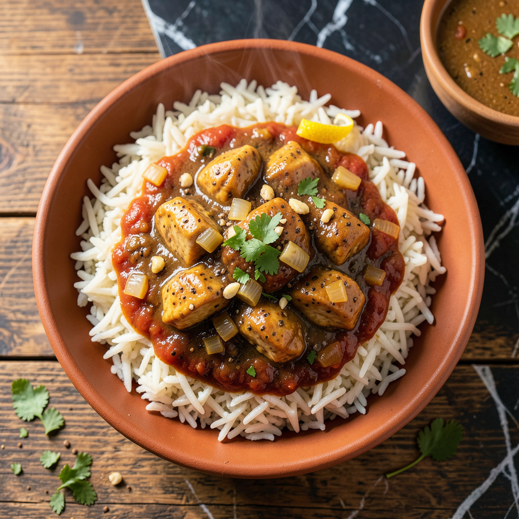 Coconut Chicken Curry Indian Recipe: Fragrant Spices in Creamy Coconut ...
