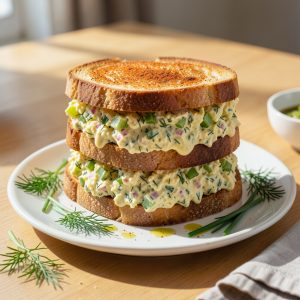 Egg Salad Sandwich Recipe: Classic Creamy Fill With a Crunch - Time to ...