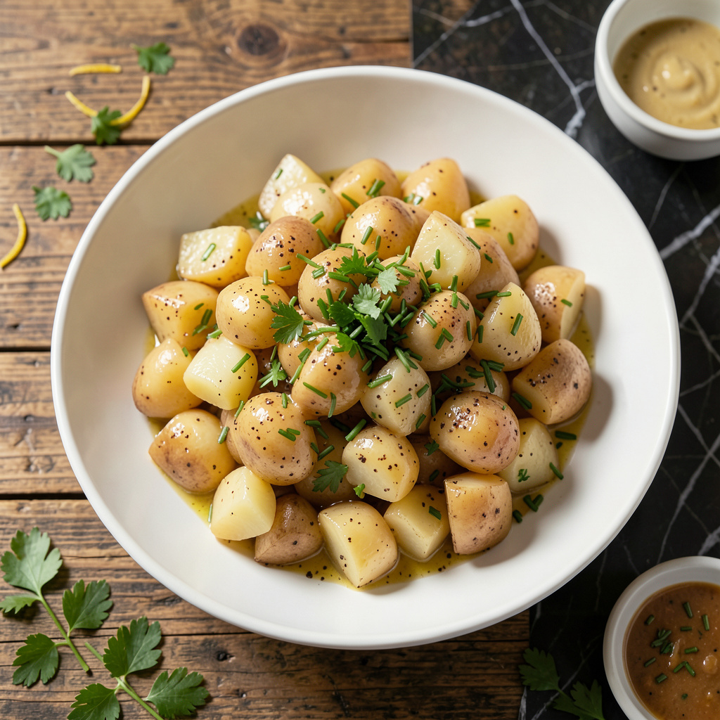 French Potato Salad Recipe Ina Garten: Dijon Dressing With Fresh Herb ...