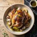 Greek Roast Chicken Recipe: Lemon and Herb Infused Crispiness - Time to ...