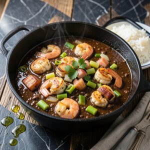 Gumbo Recipe Chicken Sausage Shrimp: Louisiana-Style One-Pot Stew ...