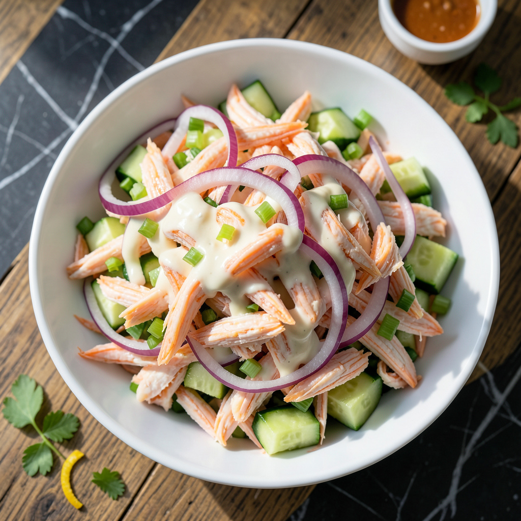 Imitation Crab Salad Recipe: Light and Refreshing Seafood Delight ...