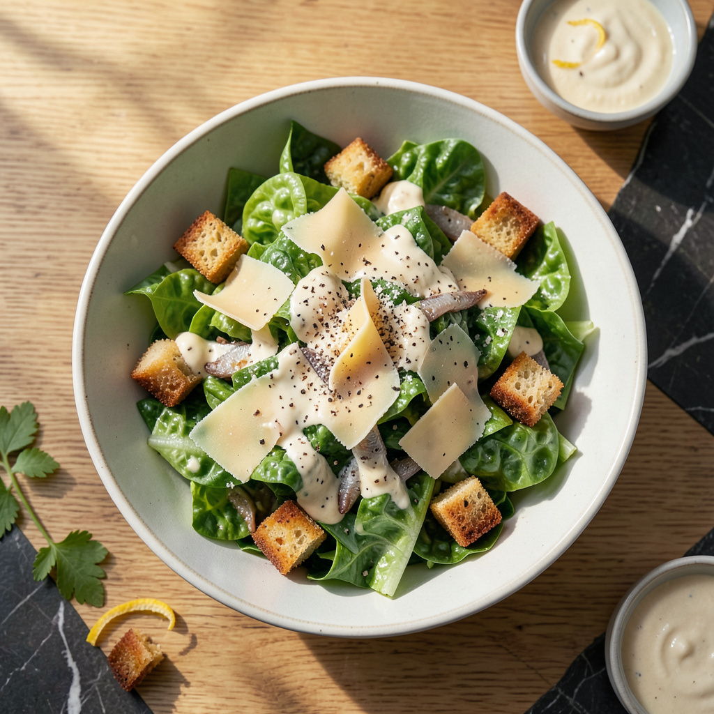 Ina Garten Caesar Salad Recipe: Parmesan-Infused Homemade Dressing ...