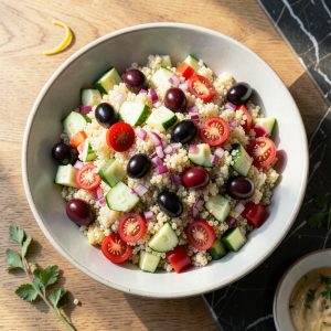 Jennifer Aniston's Quinoa Salad Recipe: Mediterranean Freshness in a ...