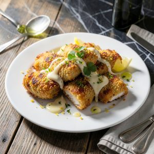 Lemon Chicken Tenders Recipe: Zesty Crisp with Herbed Crunch - Time to ...