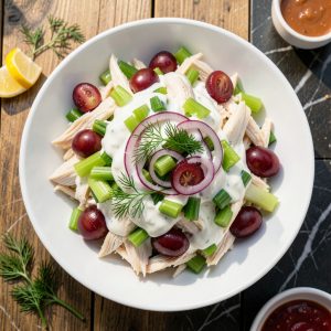 Low Calorie Chicken Salad Recipe: Light and Fresh with Tangy Yogurt ...