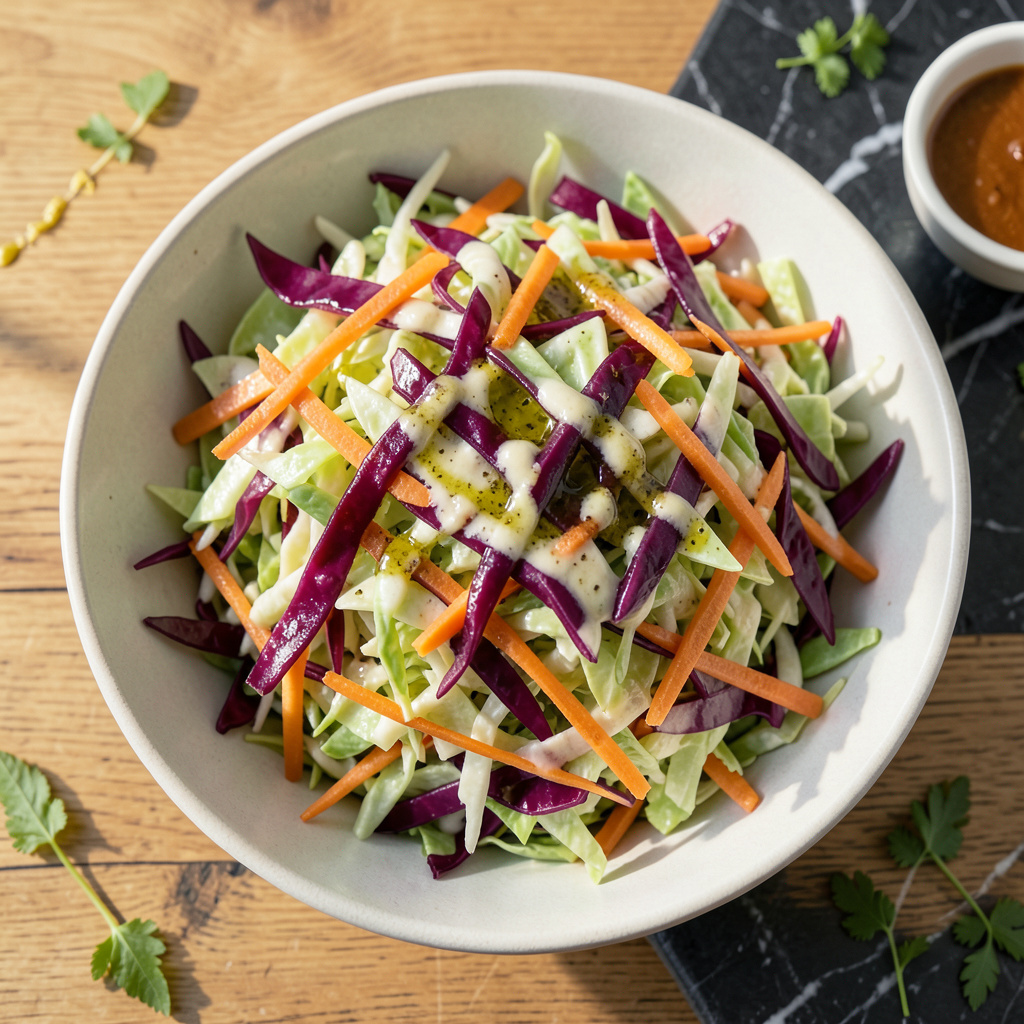 Low Sugar Coleslaw Recipe: Crisp and Tangy Without the Guilt - Time to ...