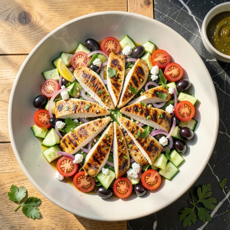 Mediterranean Chicken Salad Recipe: Bright Herbs and Zesty Lemon ...