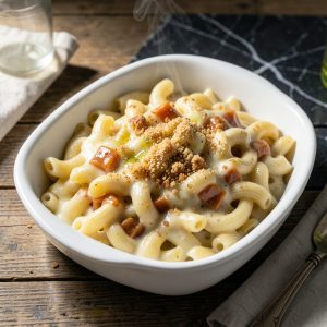 Organic Macaroni and Cheese Recipe: Velvety Cheddar Sauce Over Al Dente ...