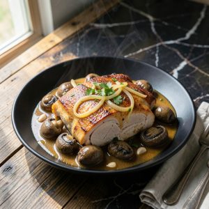 Slow Cooker Chicken and Mushrooms Recipe: Set-It-and-Forget-It Savory ...