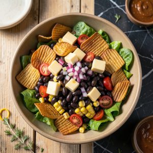 Taco Frito Corn Salad Recipe: Fiesta Flavors With Crunchy Corn Chips ...