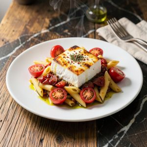 Viral Baked Feta Pasta Recipe: TikTok-Famous Cheesy Delight - Time to ...